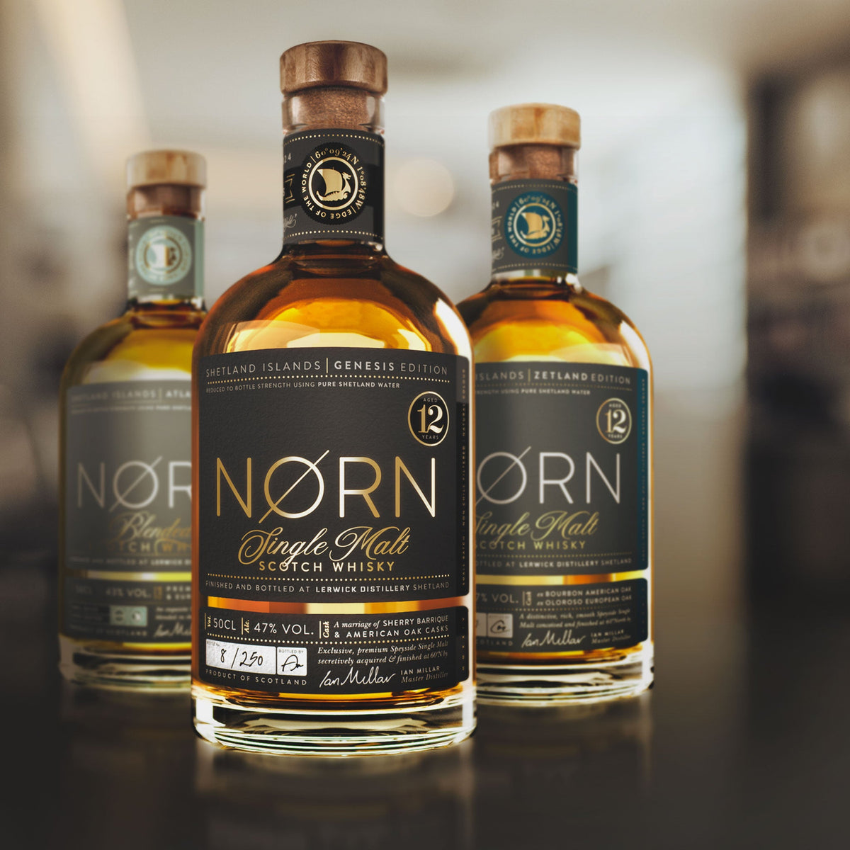 Core Whisky Range – Lerwick Distillery